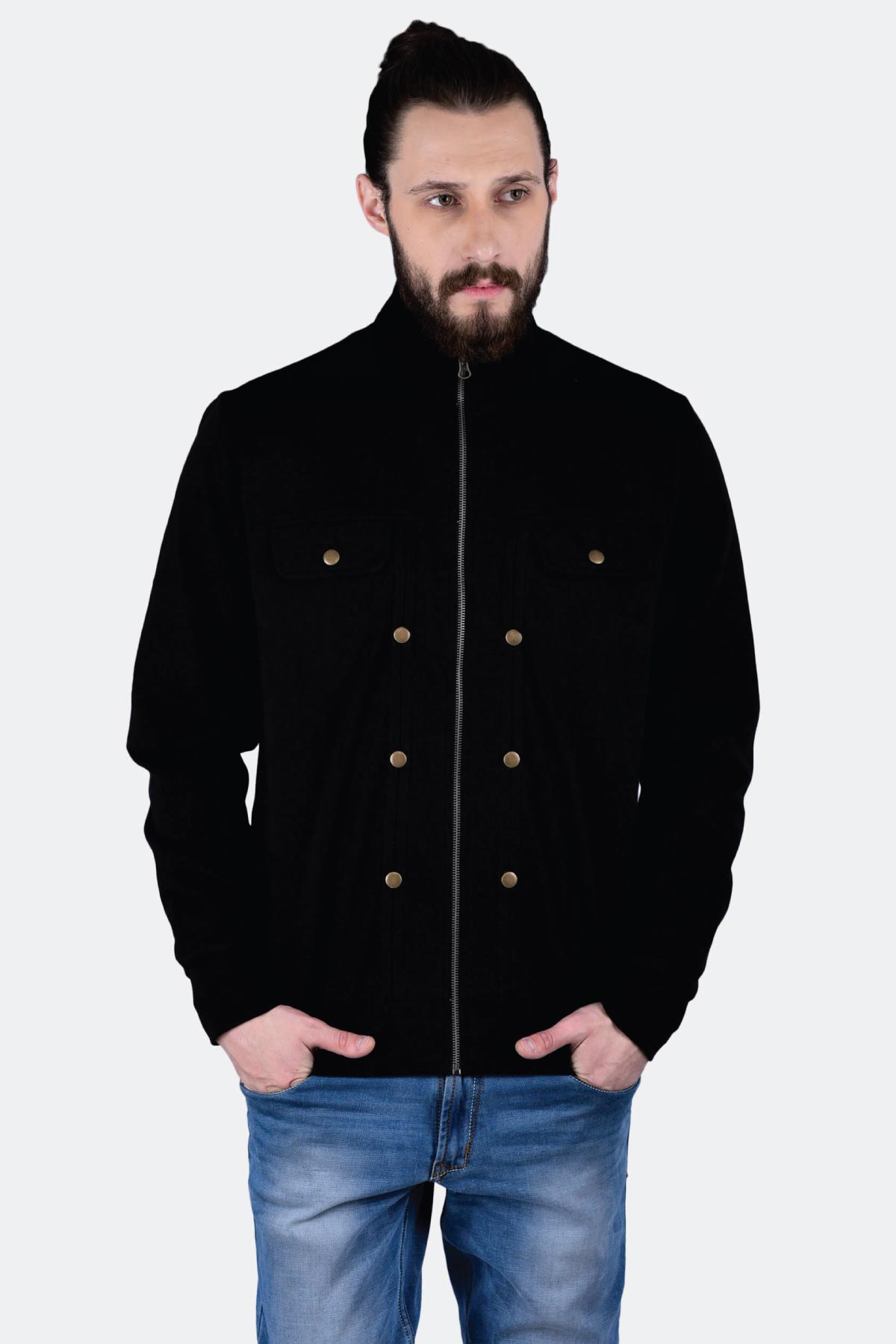 Snap Button Jacket - Quontico